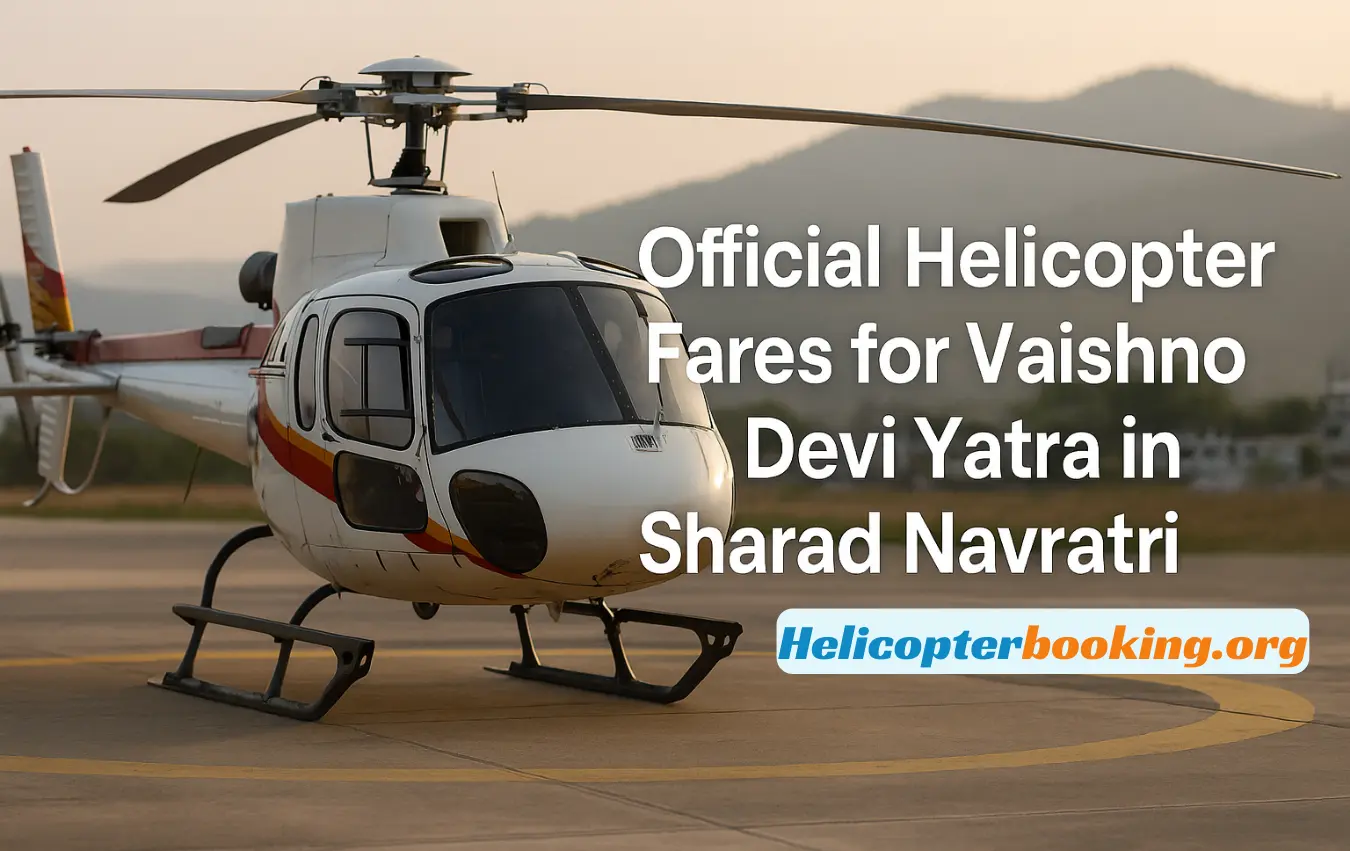 Official Vaishno Devi Helicopter Fare 2025 | Katra to Sanjichhat Price